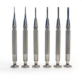 Starrett S555Z 6 Piece Miniature Screwdriver Set with Case