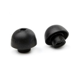 Soft Rubber Ear Tips, Pair