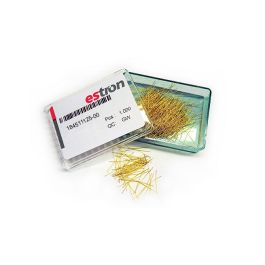 Estron 184511125-00 ESW Solid Wire, 51 mm, Yellow, Box of 1000