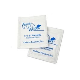 AudioWipes Singles Towelettes, Pack of 100