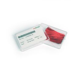 Estron 142500040-00 XT ESW Litz Wire, Red, 50 mm, Box of 1000