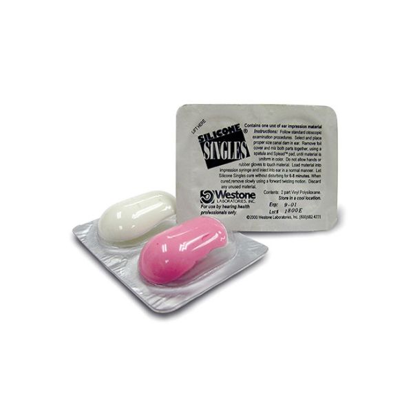 Westone Silicone Singles Impression Material, Individual